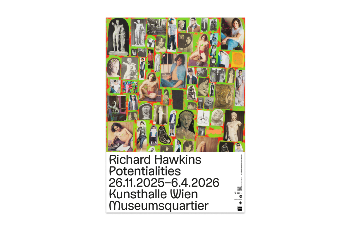 Poster Richard Hawkins – Kunsthalle Wien